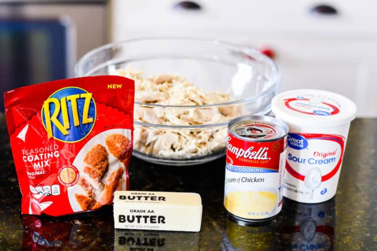 Ritz Chicken Casserole - Keat's Eats Family Recipes