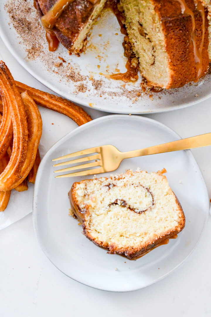 Churro Cake Recipe - Keat's Eats