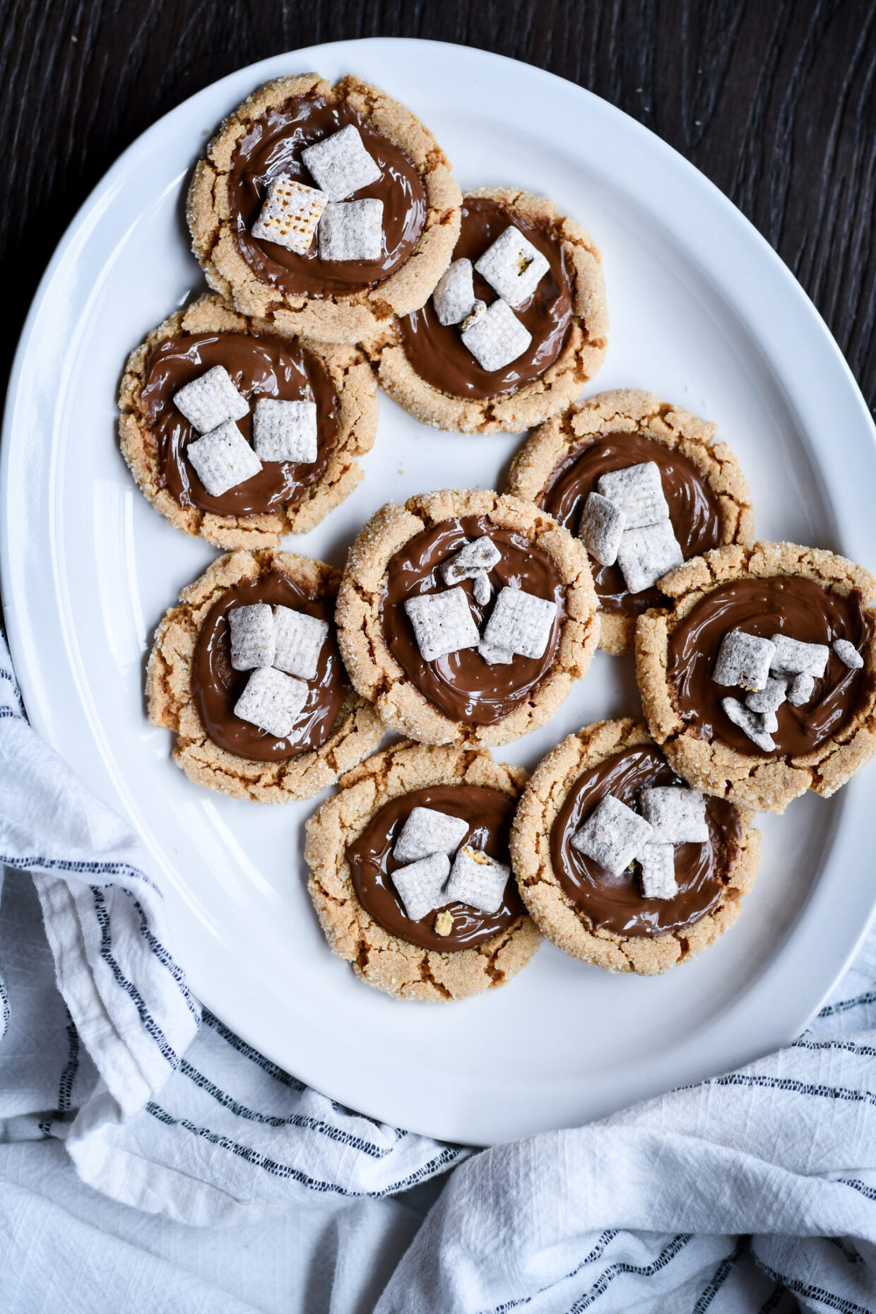 Muddy Buddy Crumbl Cookies Copycat Recipe (Dairy Free) - Keat's Eats