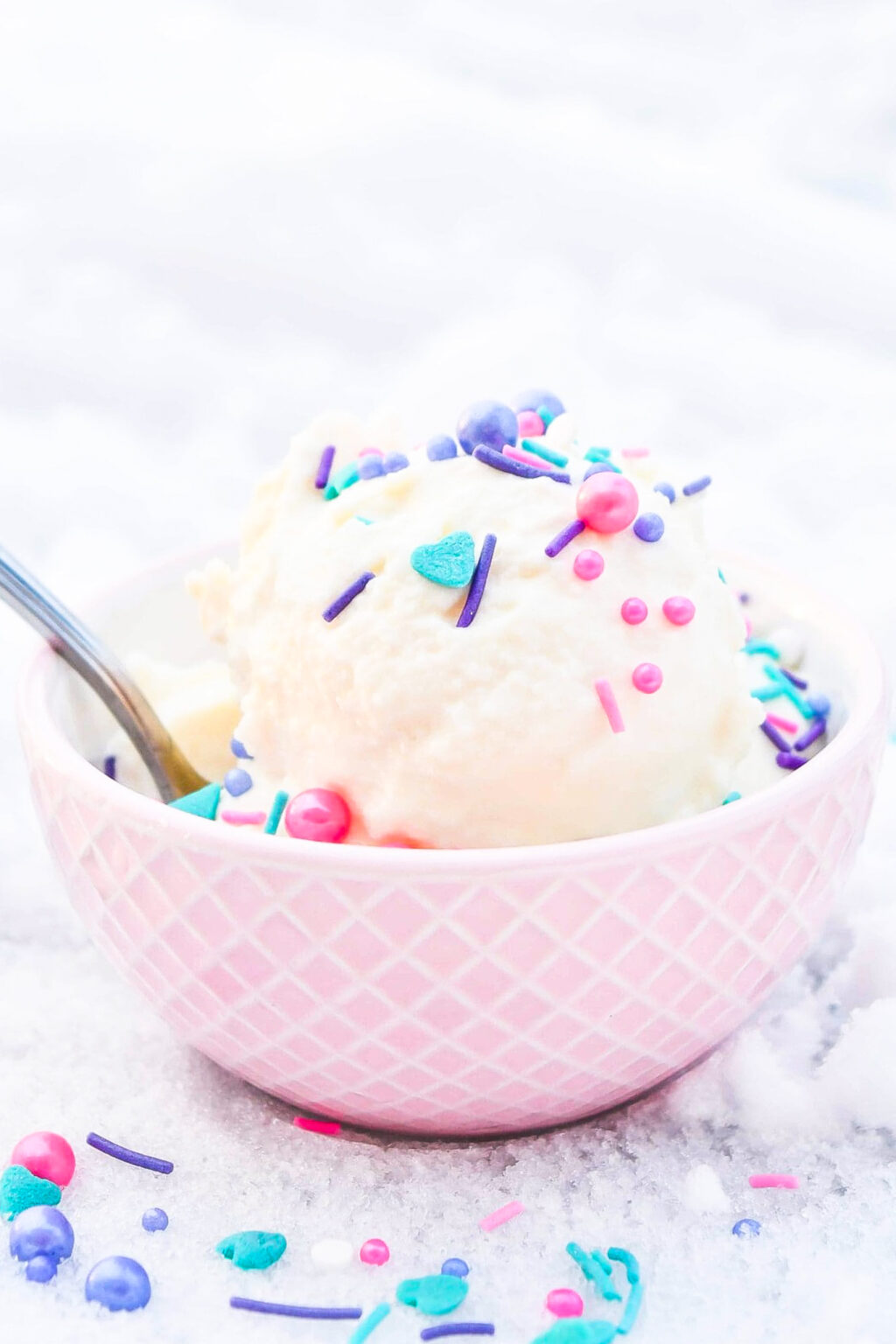 Easy Snow Cream Recipe - Keat's Eats