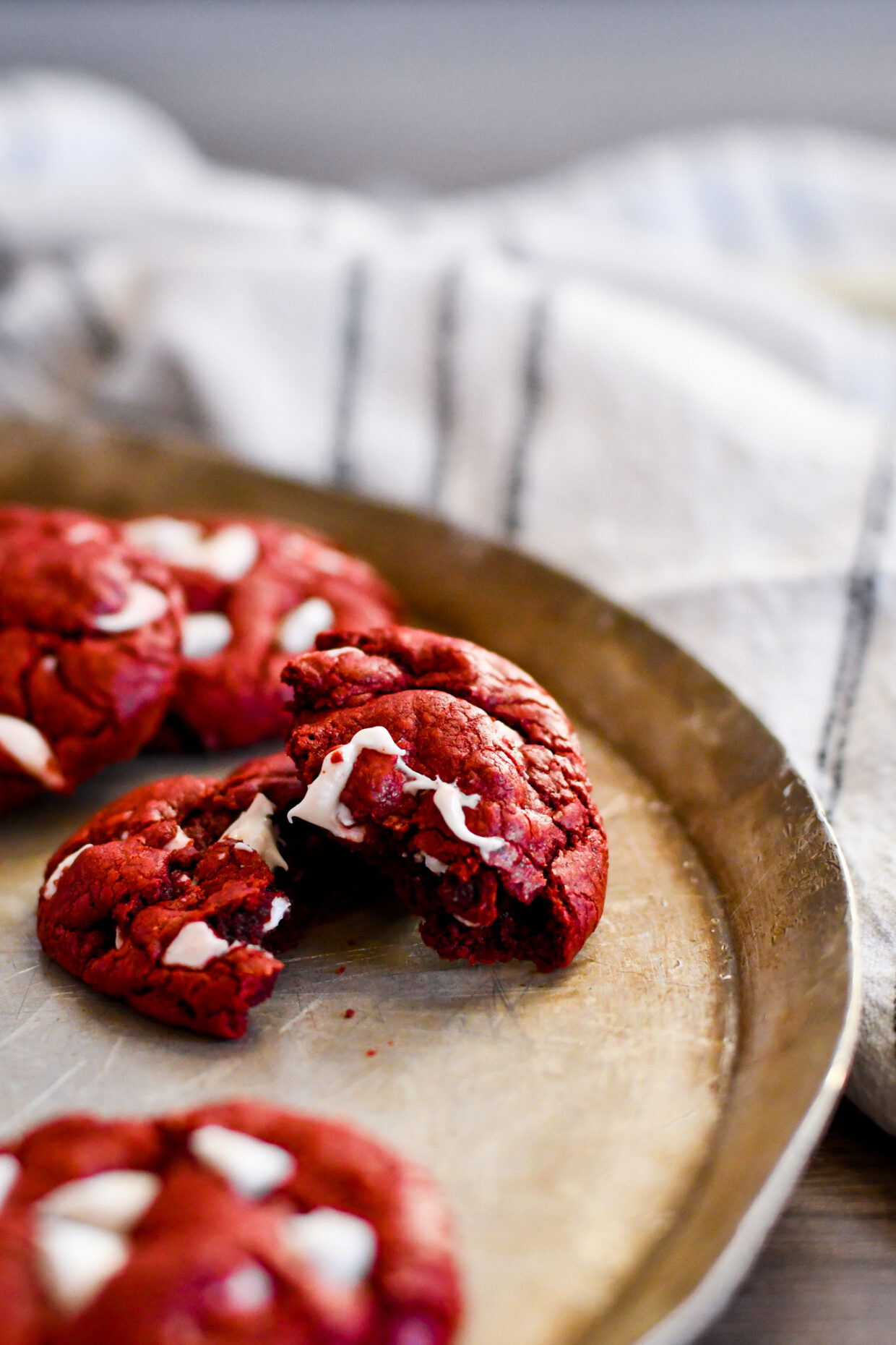 Easy Homemade Red Velvet Cookies (No Cake Mix) - Keat's Eats