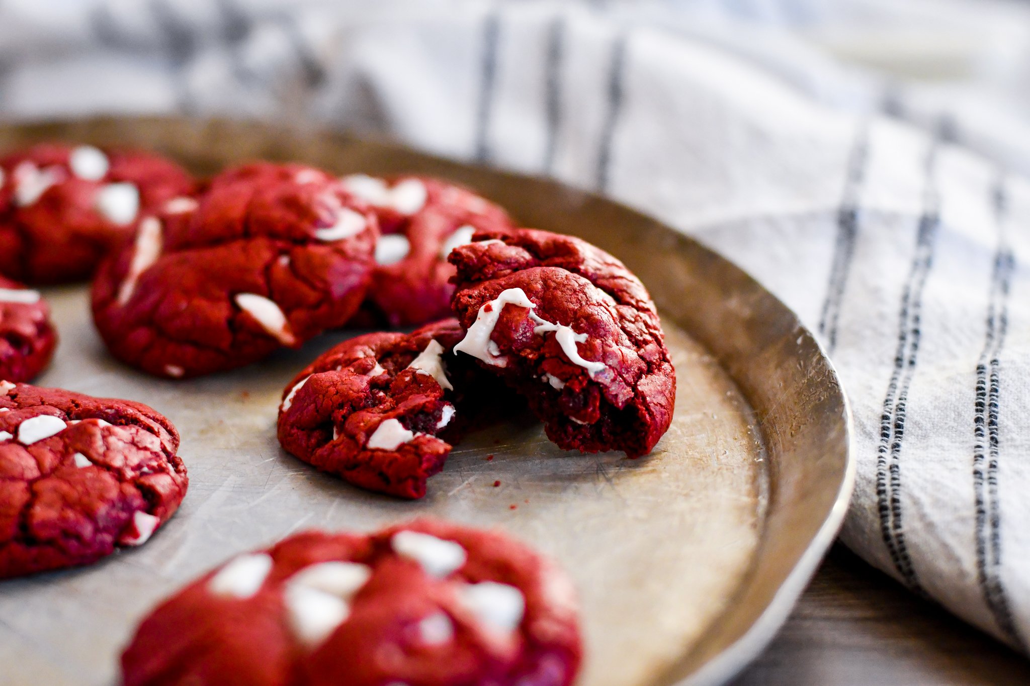 Easy Homemade Red Velvet Cookies (No Cake Mix) - Keat's Eats